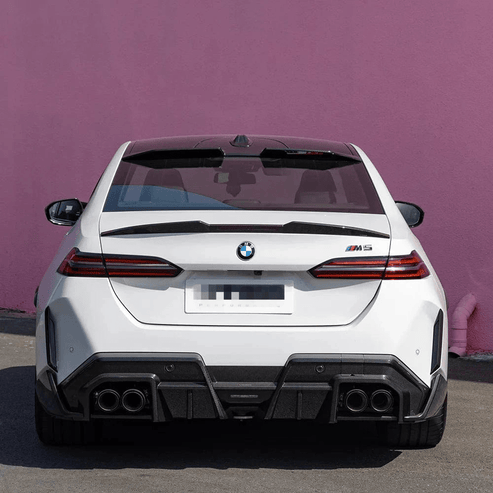 BMW G90 M5 – SQ Style Carbon Fiber Rear Diffuser | Exotics Carbon Design