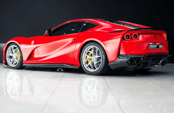Carbon Fiber Rear Trunk Spoiler - Ferrari 812 Superfast / GTS | Exotics ...