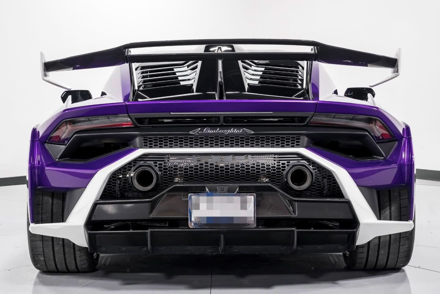 Lamborghini Huracan STO - Dry Carbon Fiber Rear Wing | Exotics Carbon ...